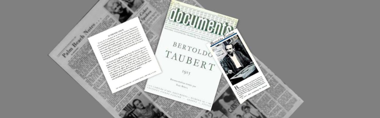Biographie de Bertoldo Taubert